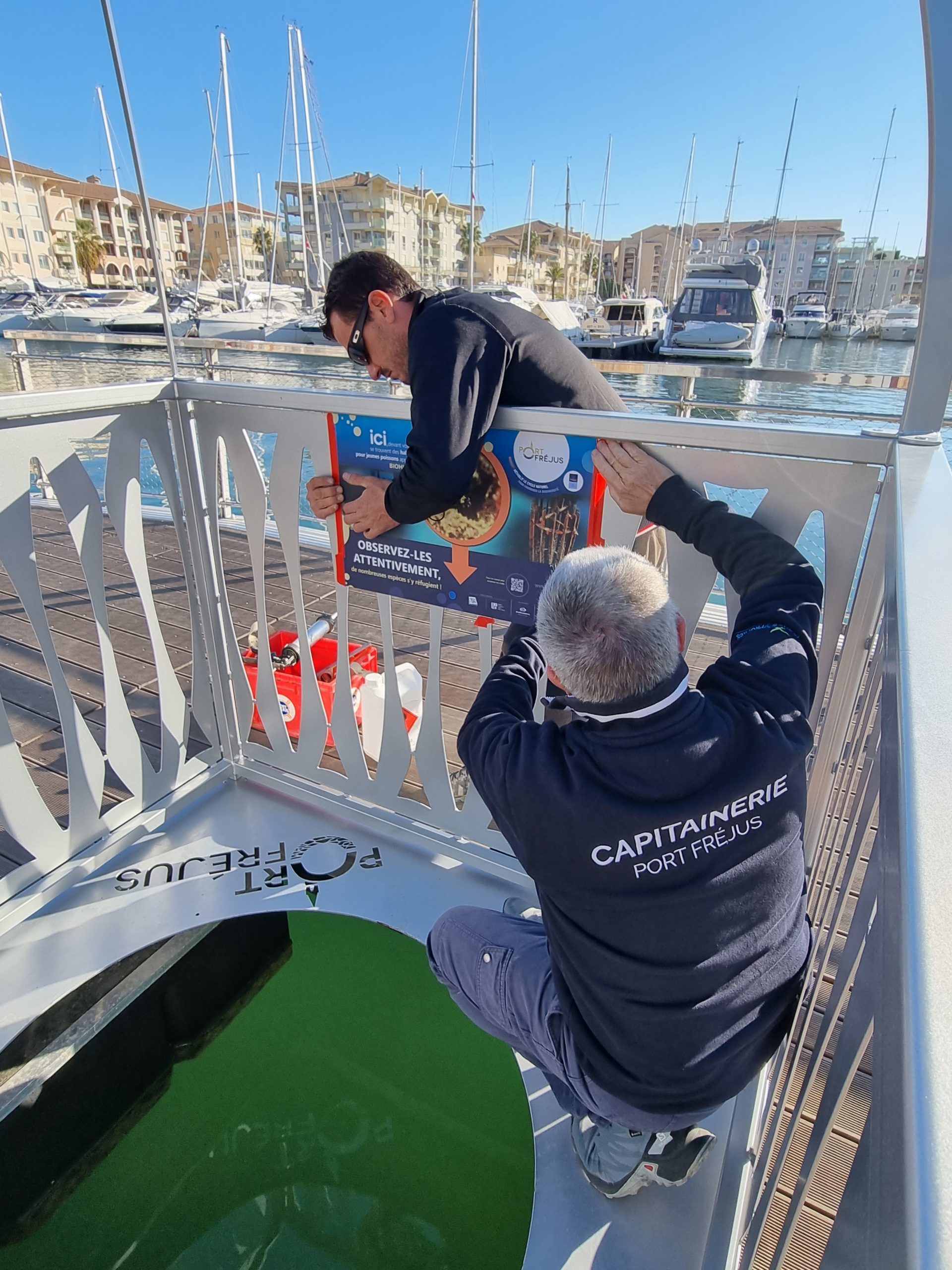 EXPLANATORY BOARDS BIOHUT - Actualité de Port Fréjus